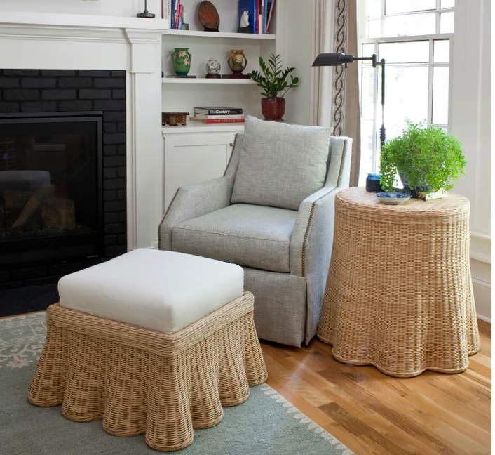 SCALLOP SIDE TABLE – Millstone Market & Nursery